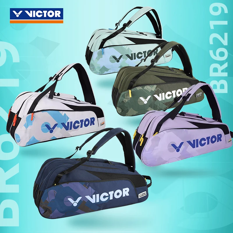 New-VICTOR-Badminton-Racket-bag-BR6219-Large-Capacity-Handheld-Backpack ...