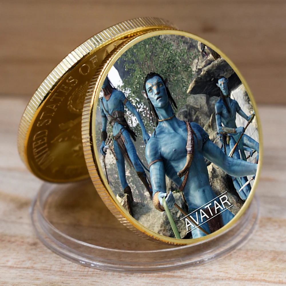 Monedas de oro americanas de 6 piezas, moneda clásica de película ...