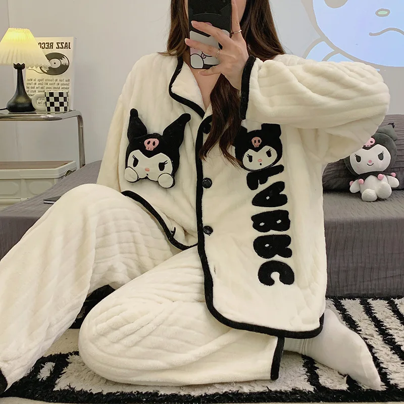 Sanrio-Pochacco-Kuromi-Series-Autumn-Winter-Students-Dormitory-Warm ...