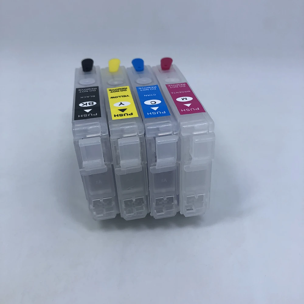 Empty Refill Ink Cartridge without Chip For Epson WF-2861 WF-2810 WF ...
