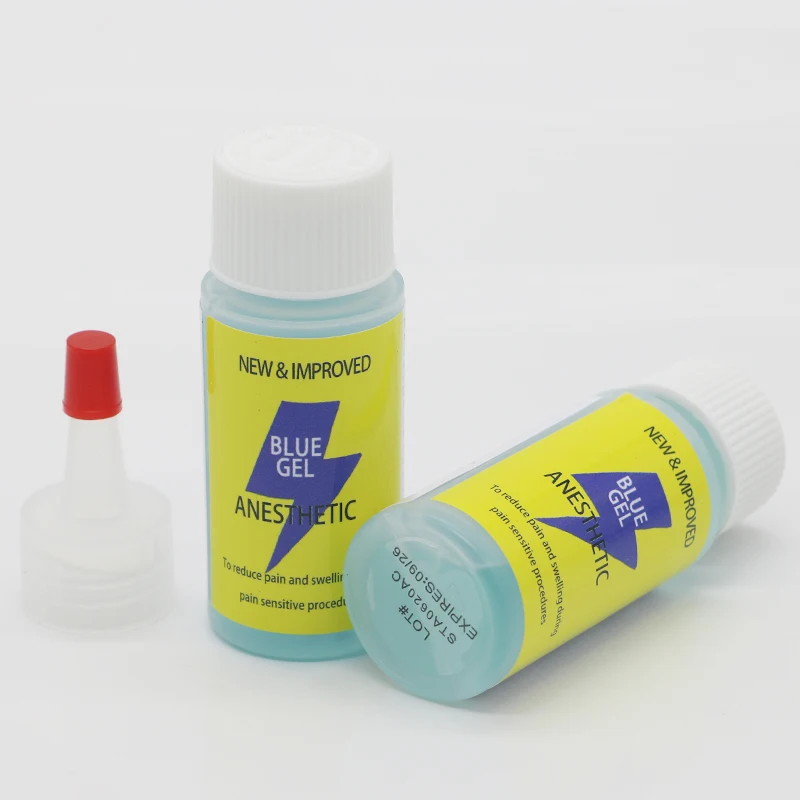 Blue Gel Anesthetic