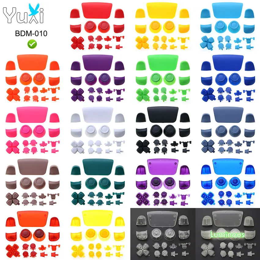 YuXi-L1-R1-L2-R2-Buttons-D-Pad-Key-Touch-Pad-Share-Select-Button-Mod ...