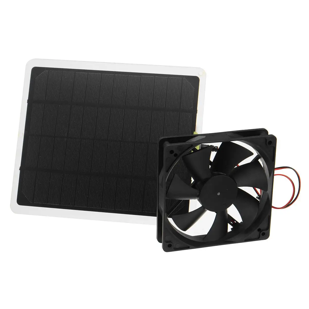 Solar-Panel-Powered-Fan-5V-10W-6-Inch-Mini-Ventilator-Solar-Exhaust-Fan ...