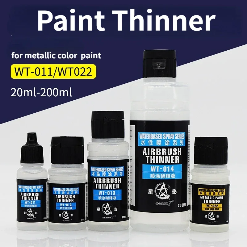 SUNIN-7-WT011-WT022-20ml-60ml-200ml-Water-based-Paint-Thinner-Airbrush-Thinner-for-Assembly ...