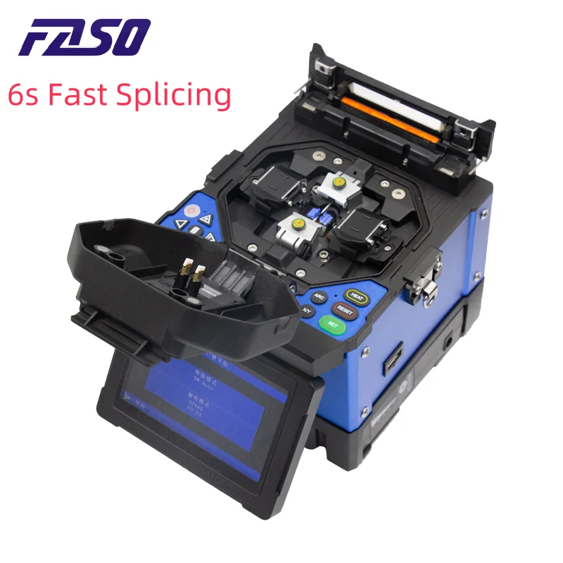 6s-Fast-Splicing-Machine-Mini-Automatic-Optic-Fiber-Fusion-Splicer ...