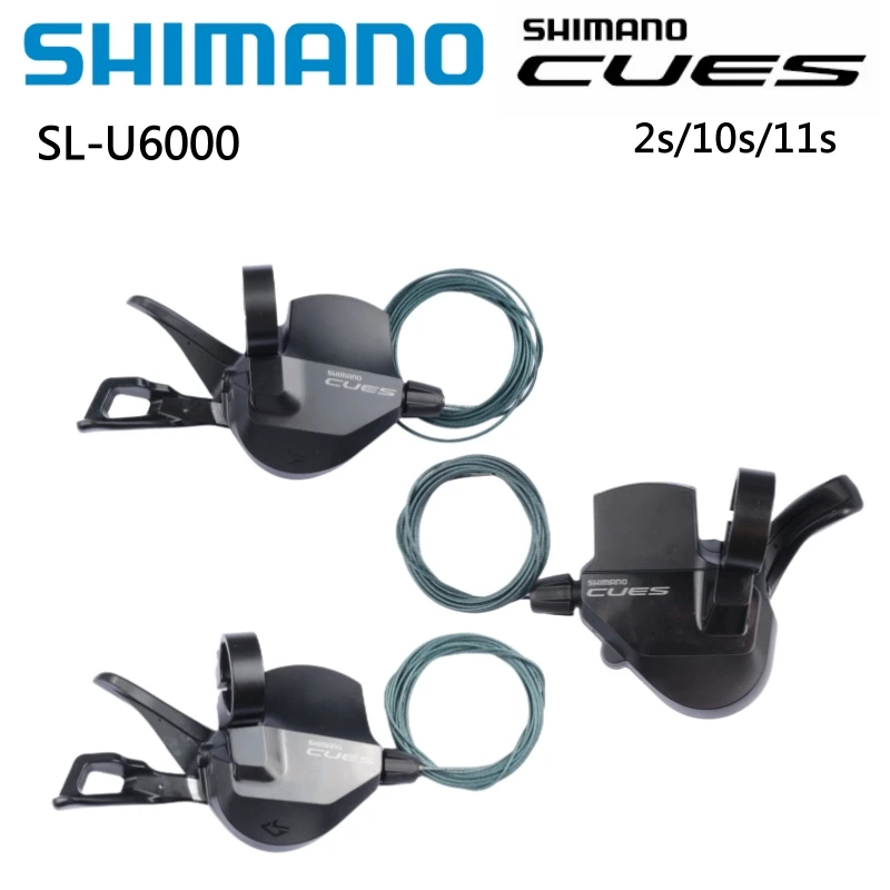 Shimano CUES U6000 Shifter 2s Left 10s 11s Right Side RAPIDFIRE PLUS 2x10speed 2x11speed SL ...