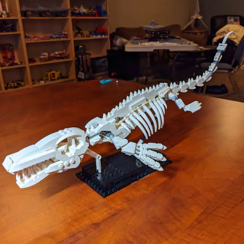 Mosasaurus Skeleton