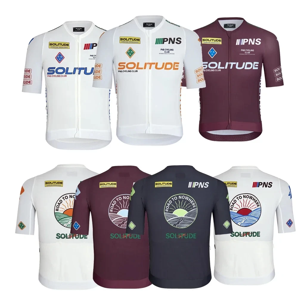 2023-PNS-Solitude-Short-Sleeve-Cycling-Jersey-Summer-Pro-Team-Race-Tops-Lightweight-Breathable ...