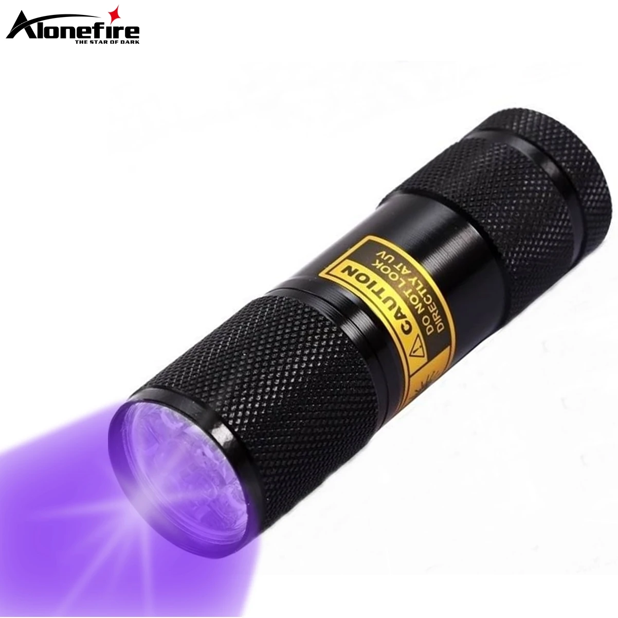 9-LED-395-400nm-UV-Light-Flashlight-Mini-Torch-Money-Ore-Leakage-Id ...