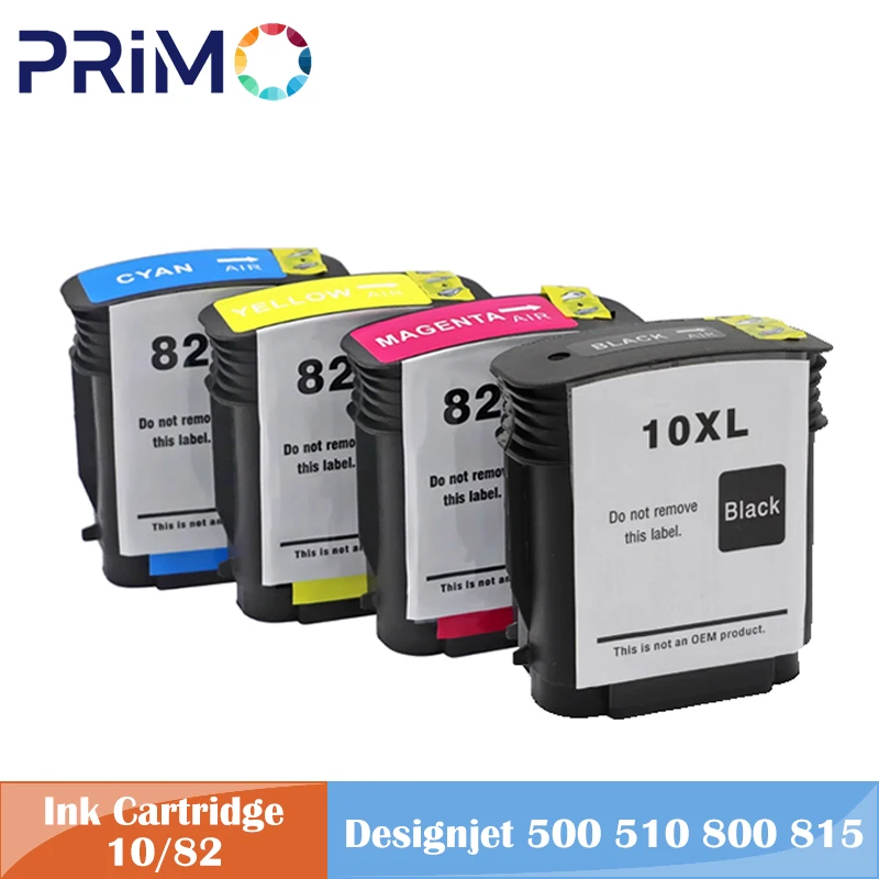 C4844A C4911A Ink Cartridge for HP10 HP82 for HP 10 82 Designjet 100 ...