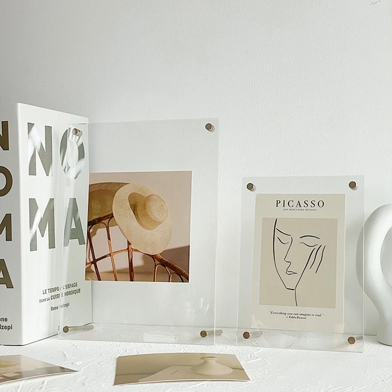 Transparent Table Photo Frame | Transparent Photo Marcos | Marco ...