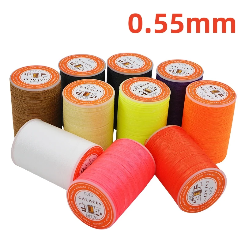 YL055-GALACES-YULE-0-55mm-3-strands-round-twist-waxed-thread-for ...