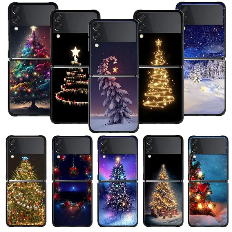 Winter-Merry-Christmas-Tree-Phone-Case-For-Samsung-Galaxy-Z-Flip-5-Z ...