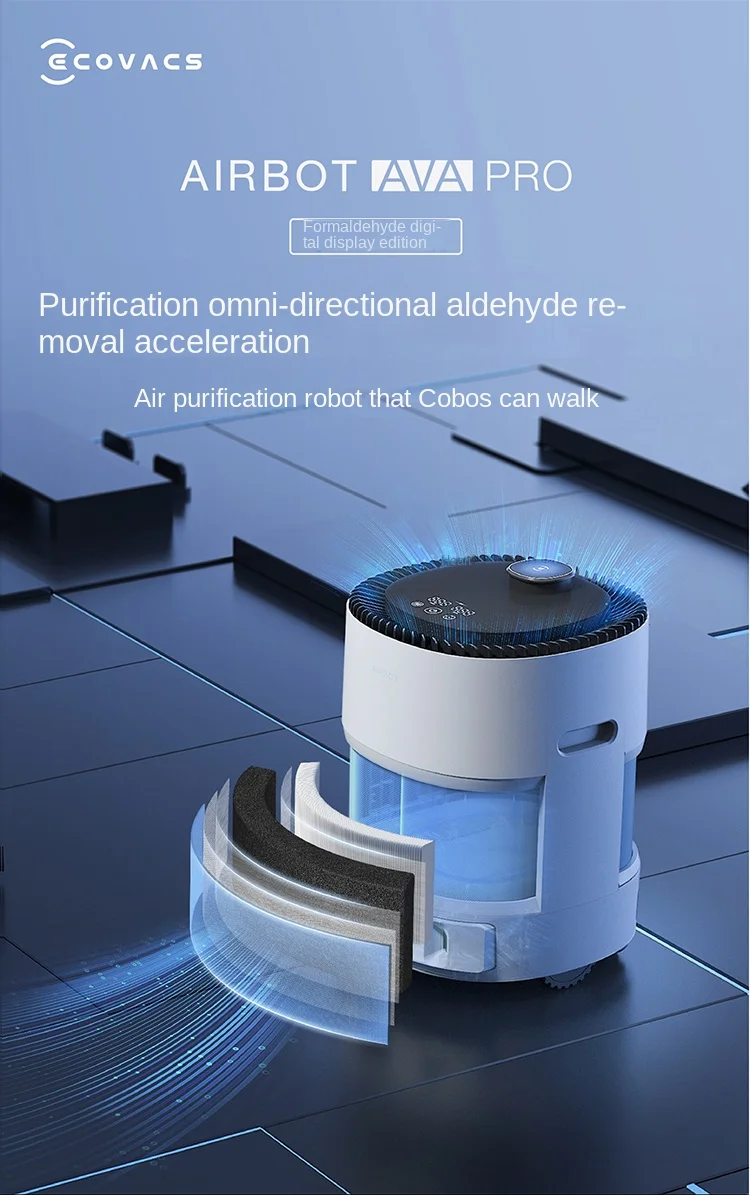 ECOVACS-AVA-PRO-Qinbao-Mobile-Air-Purification-Robot-Inteligente ...
