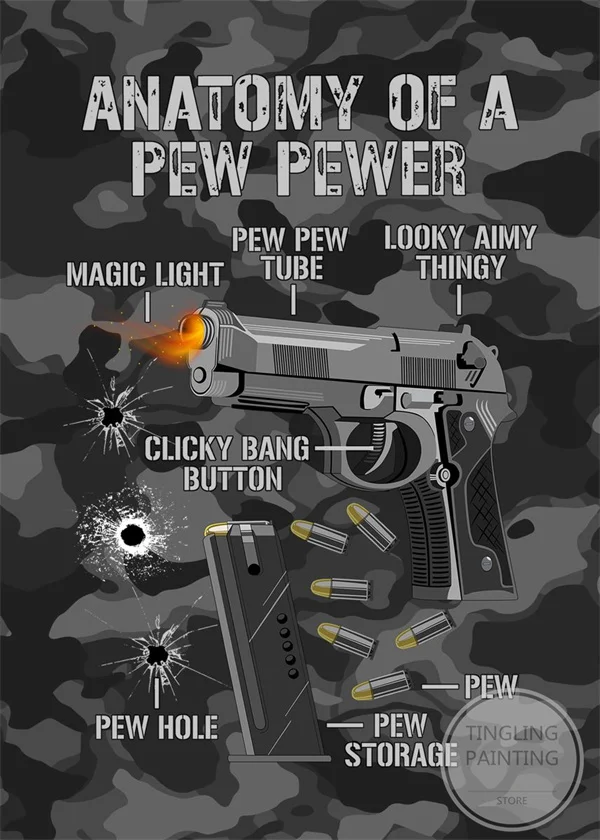 Funny Gun Store Signs