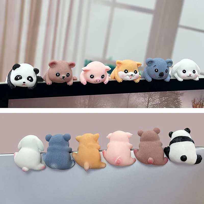 Cute-Screen-Ornaments-Monitors-Easy-Lying-Animal-Ornaments-Car ...