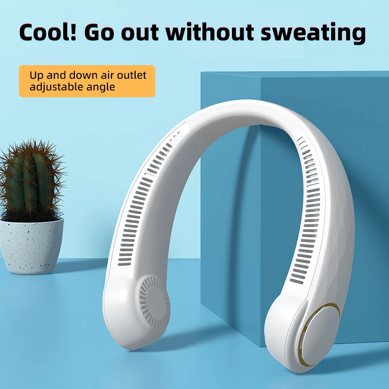 New-neck-hanging-fan-USB-charging-a-little-small-fan-sports-let-neck ...