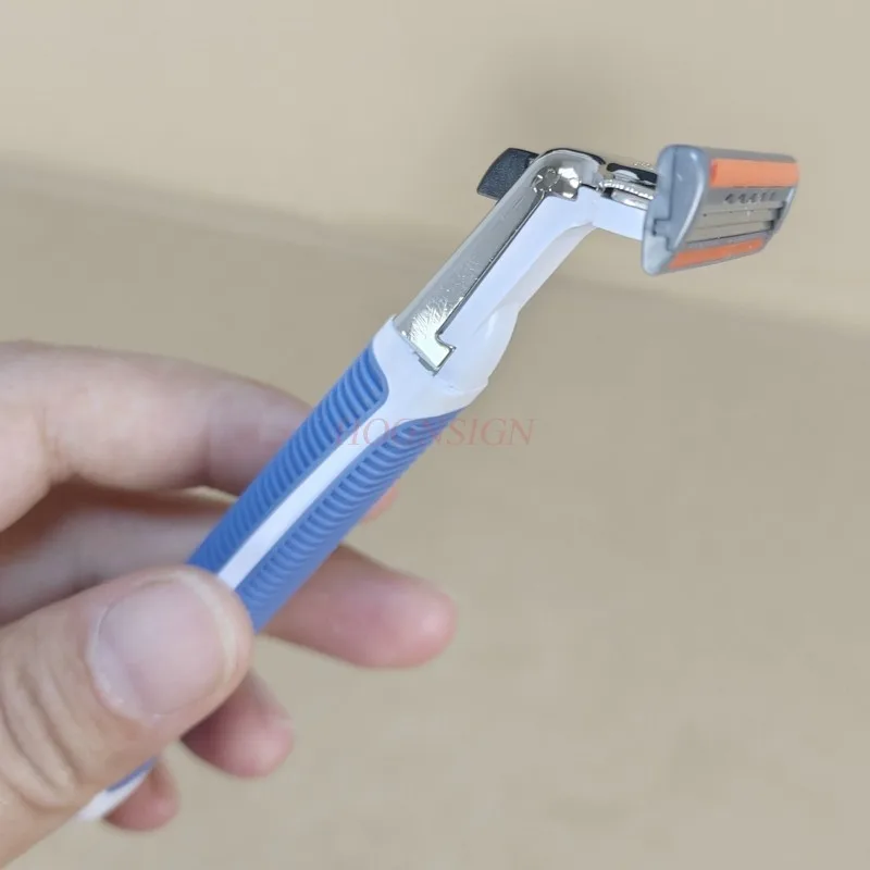 3-layer-Blade-Razor-Hand-Razor-Man-Shaving-Knife-Free-hand-razor-leaf ...