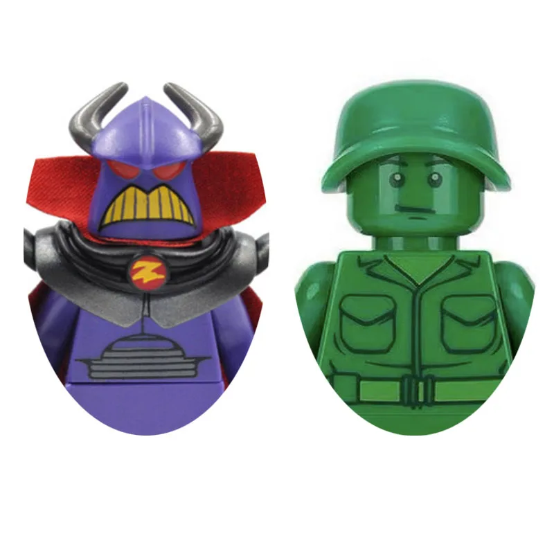 2Pcs/Set Toy Story The Great Demon Zurg Buzz Sergeant Model Action ...