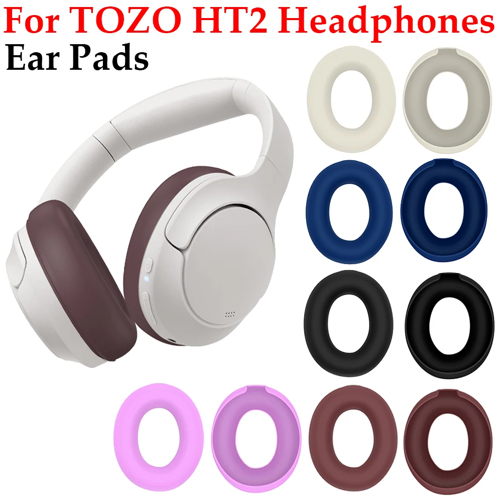 Silicone-Case-for-TOZO-HT2-Headphones-Ear-Pads-Anti-Scratch-Protective ...