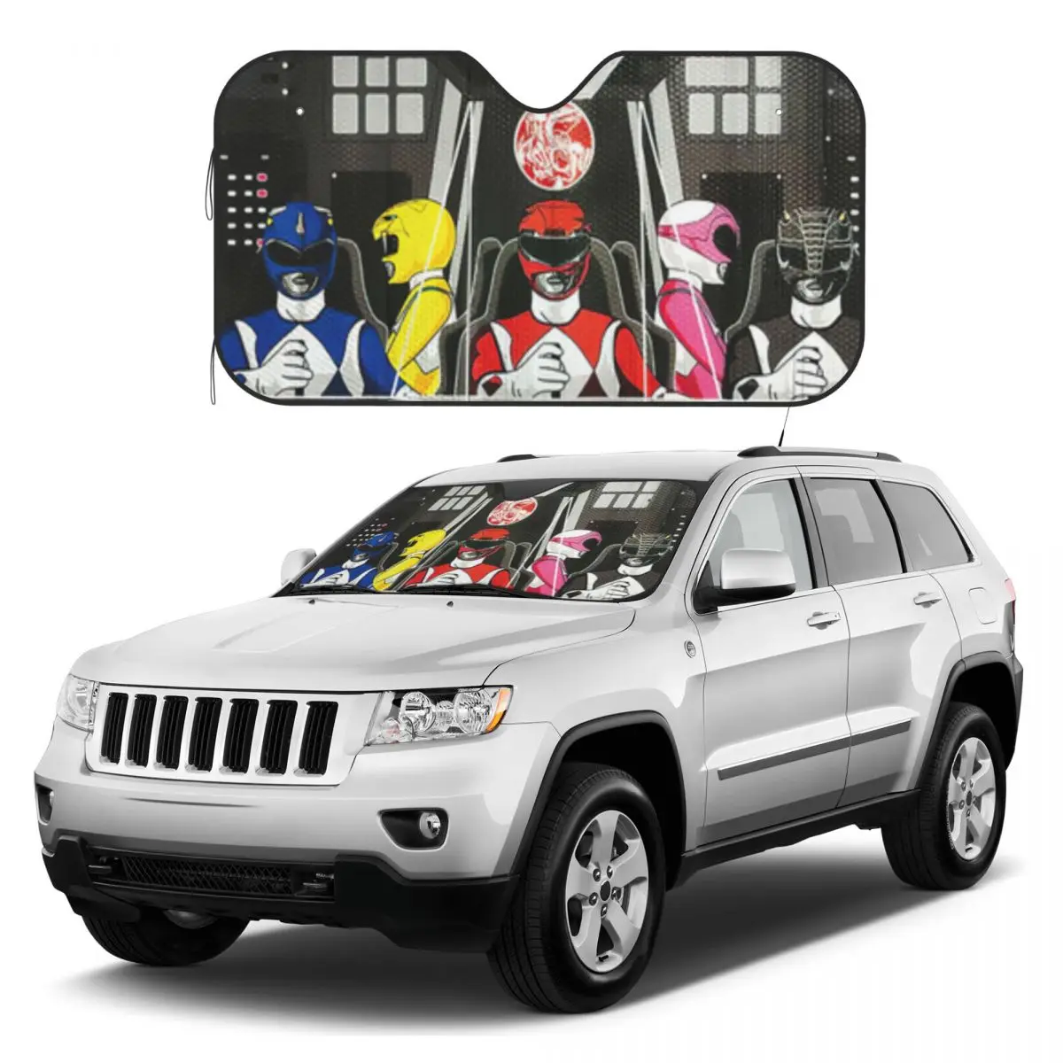 3D-MIGHTY-MORPHINS-POWER-RANGERS-Sunshades-Reflector-Anti-Uv-Custom ...