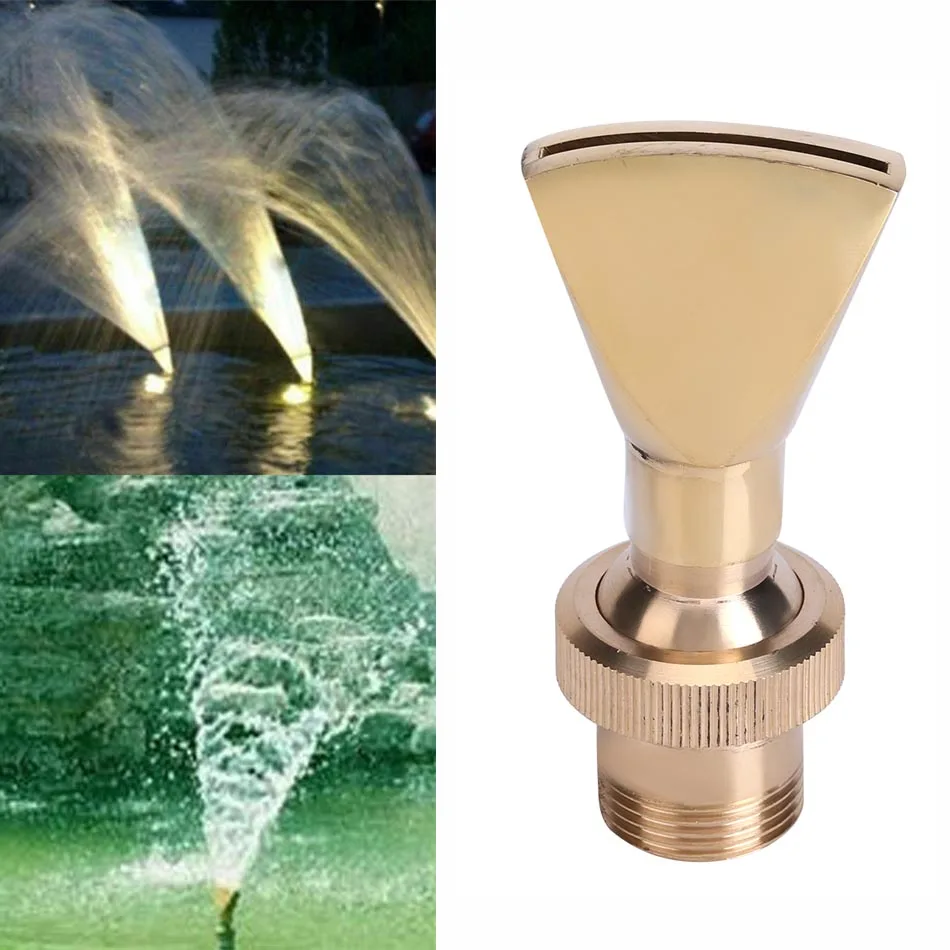1-Pcs-Ornamental-Adjustable-Brass-Fan-Shaped-Fountain-Nozzles-Tools ...