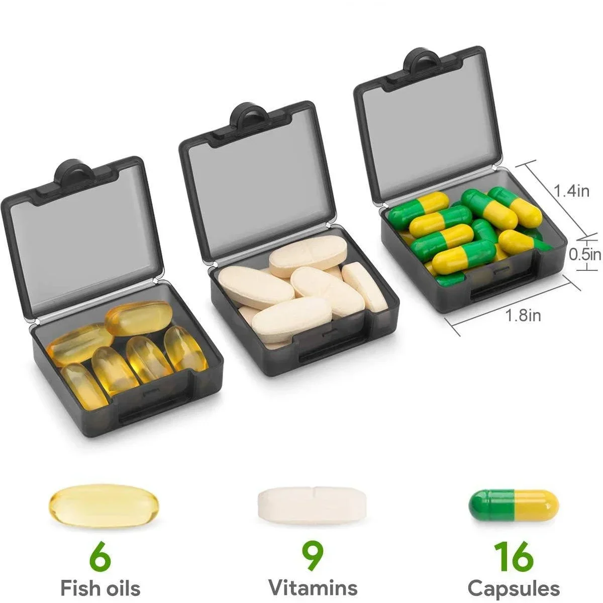 3-Pcs-Portable-Small-Pill-Box-Daily-Mini-Pill-Organizer-Travel-Pocket ...