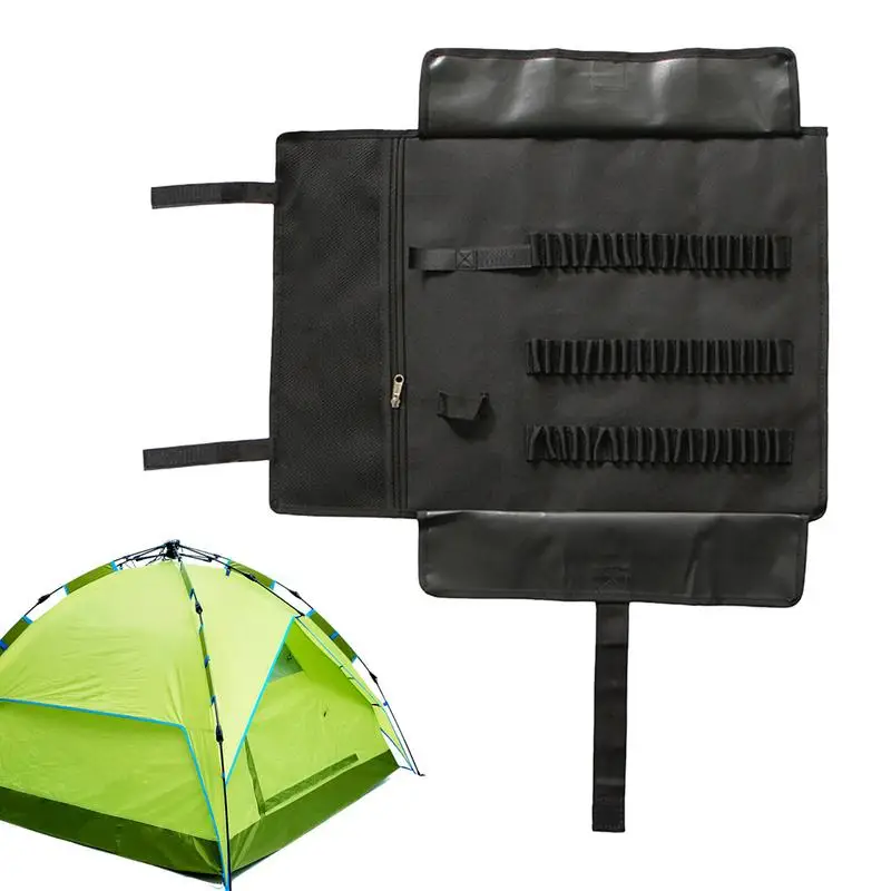 Camping-Tent-Stake-Bag-Heavy-Duty-Oxford-Stakes-Storage-Bag-Portable ...