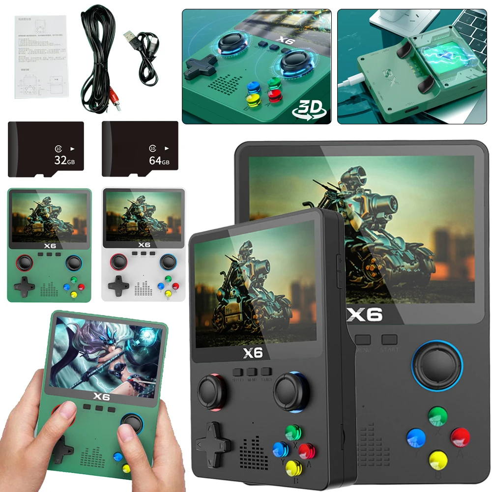 X6-Retro-Handheld-Game-Console-3-5-Inch-High-Definition-Screen-Game ...