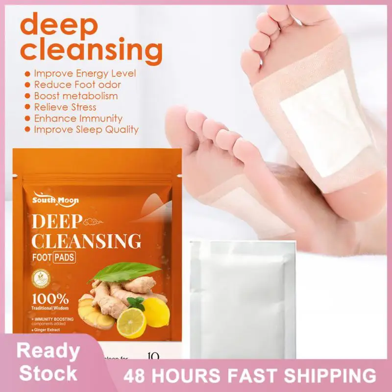 Remove-Toxins-Improve-Sleep-Ginger-Cleansing-Pads-Body-Foot-Care ...