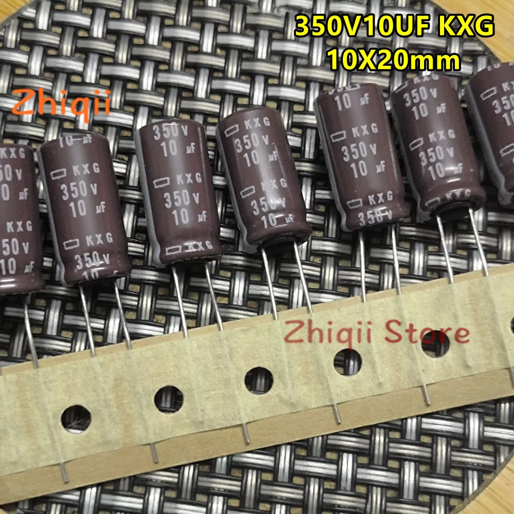 NIPPON condensador KXG de alta frecuencia, 10 piezas/30 piezas, 350v, 10uF, CHEMI CON, 350V10UF ...