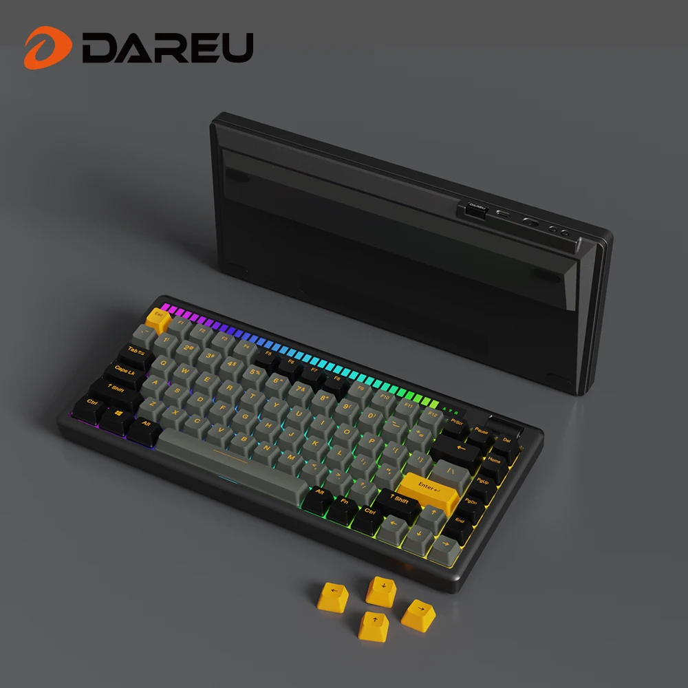 DAREU-A84-Pro-Mechanical-Gaming-Keyboard-Aluminum-Tri-mode-Keyboards ...