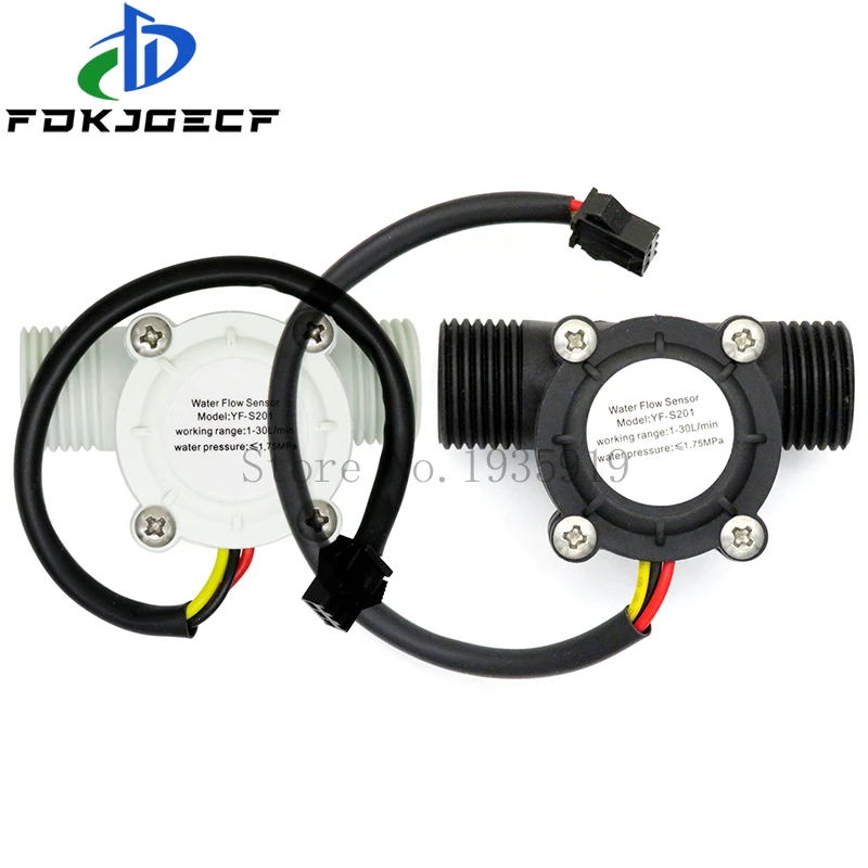 DC-5-18V-Water-Flow-SensorFlowmeter-Hall-Flow-Sensor-Water-Control ...