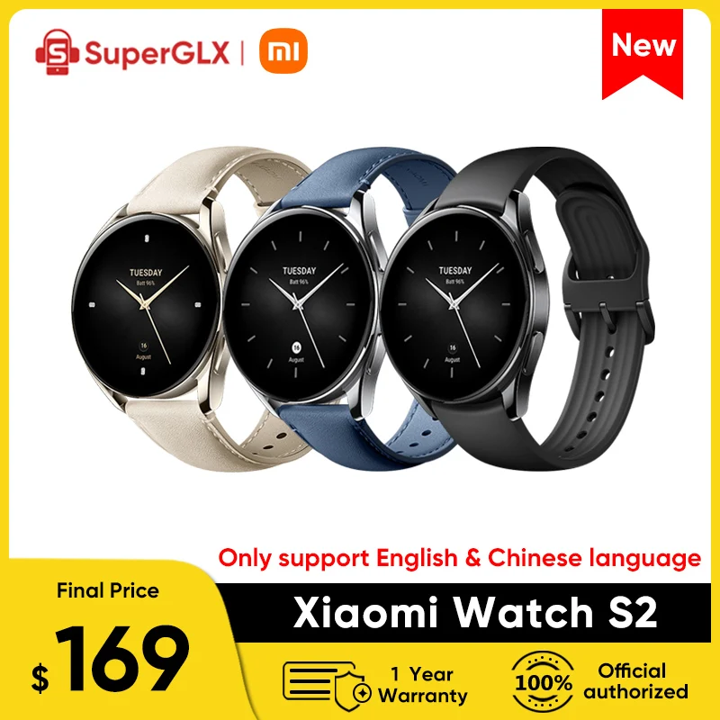 World Premiere Xiaomi Watch S2 42mm/46mm Smartwatch 1.32”/1.43” AMOLED ...