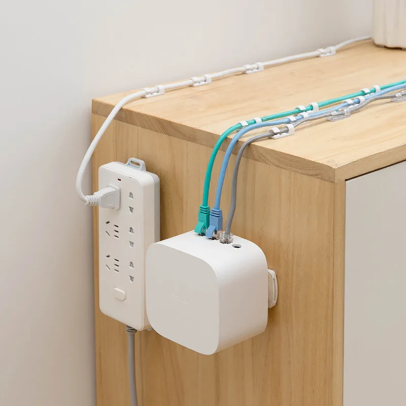 Self-adhesive-Socket-Storage-Holder-Fixator-Wall-Mounted-Socket-Plug ...