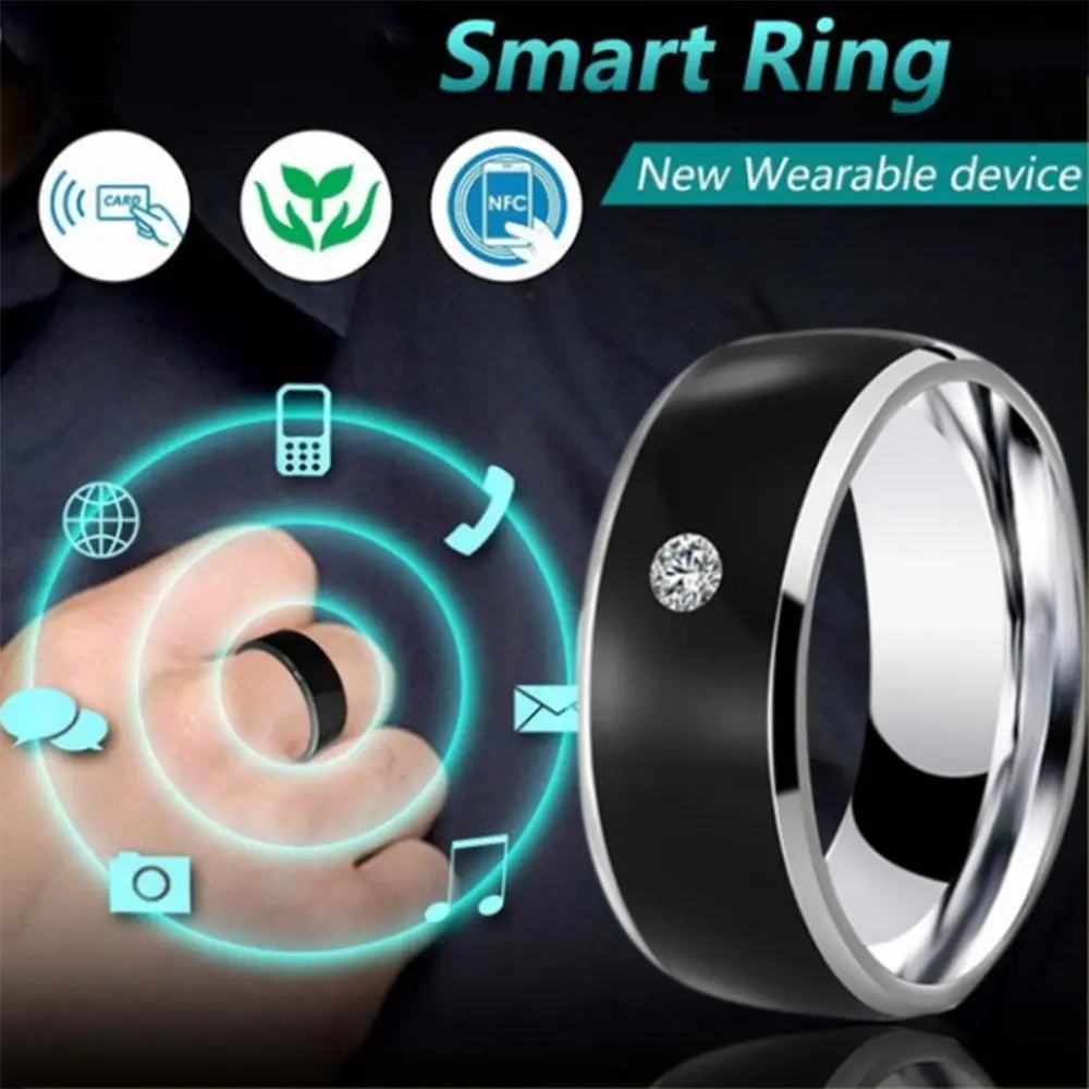 NFC-Smart-Finger-Ring-Intelligent-Wear-Connect-Android-Phone-Equipment ...