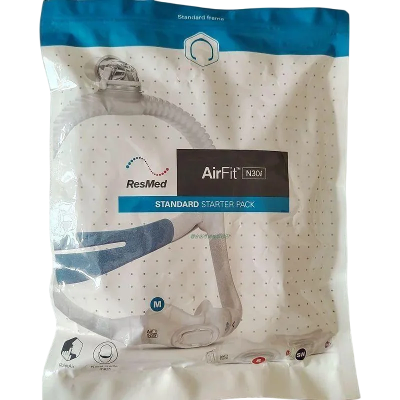 Mascarilla Nasal Resmed AirFit N30i para CPAP, Anti Ronquidos, Apnea ...