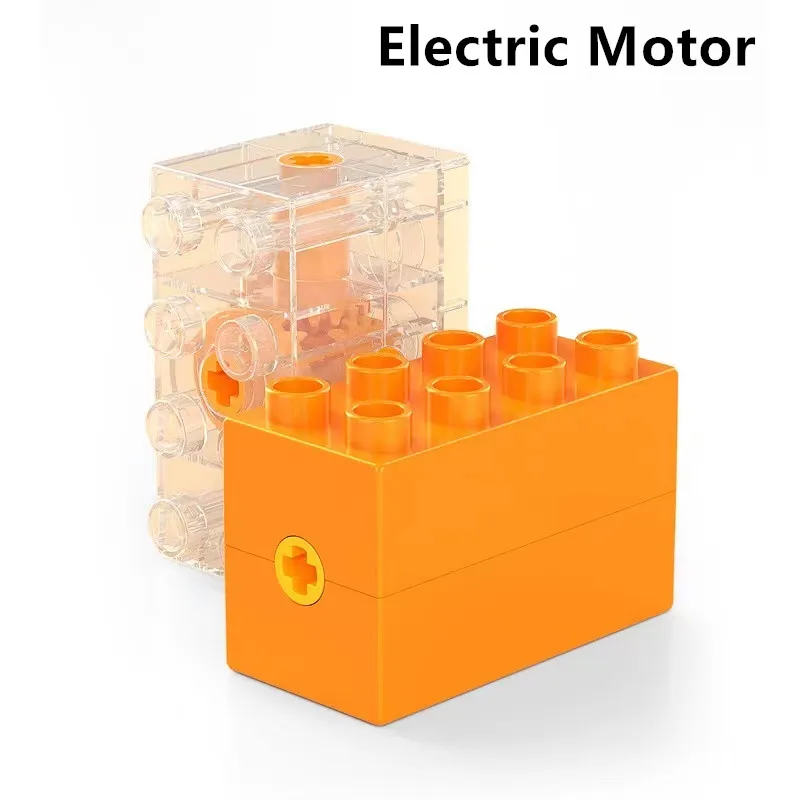 Electric-Motor-for-Large-Gear-STEM-Tech-Building-Blocks-System-Power-Engine-Educational-Toys ...