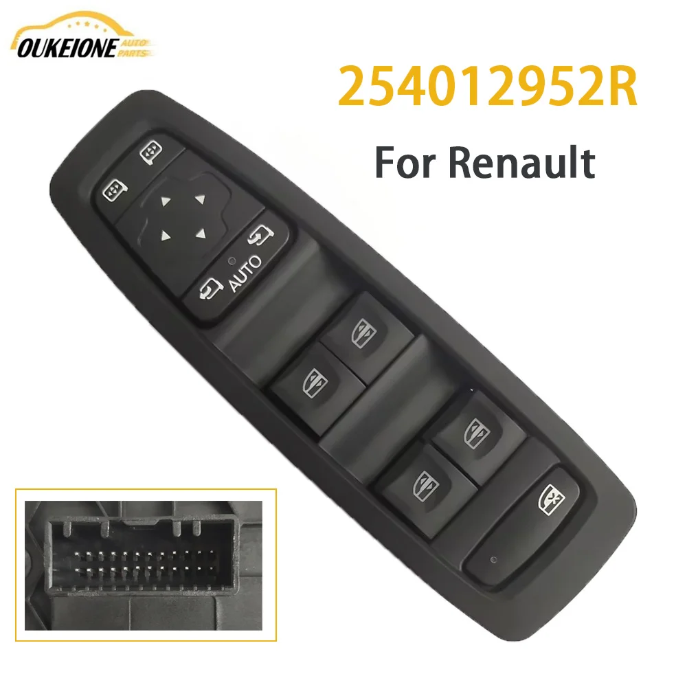 254012952R-Window-Control-Switch-for-Renault-Kadjar-Megane-Electric ...