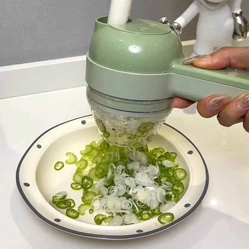Multi functional chopping chili ring, scallion and chopped vegetable ...