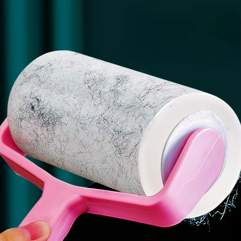 Clothes-Lint-Dust-Sticky-Tool-Lint-Roller-Clothes-Carpet-Sofa-Bed-Hair ...