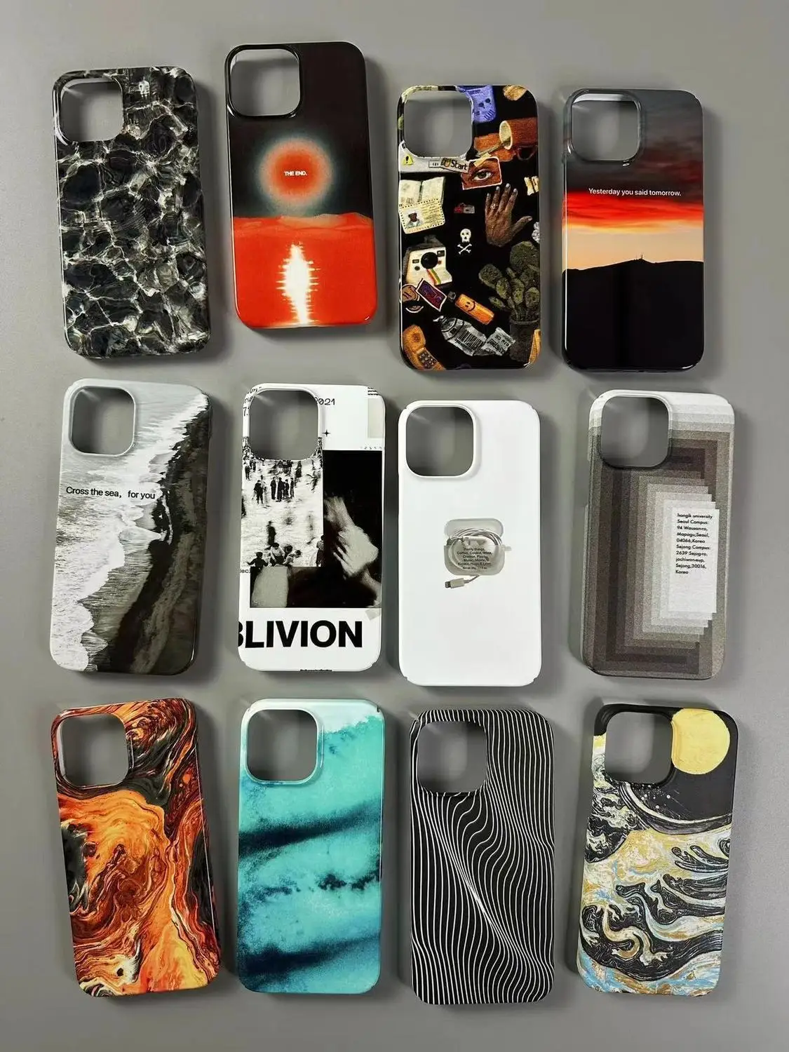 INS-Luxury-Creative-Art-Scenery-Phone-Case-for-iPhone-16-15-14-13-12-11 ...
