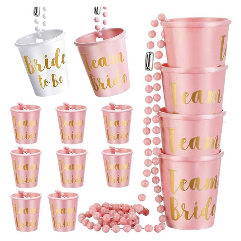 Shot-Glasses-With-Chain-Jga-Cups-For-Hanging-Pack-Of-14-Team-Bride-And ...