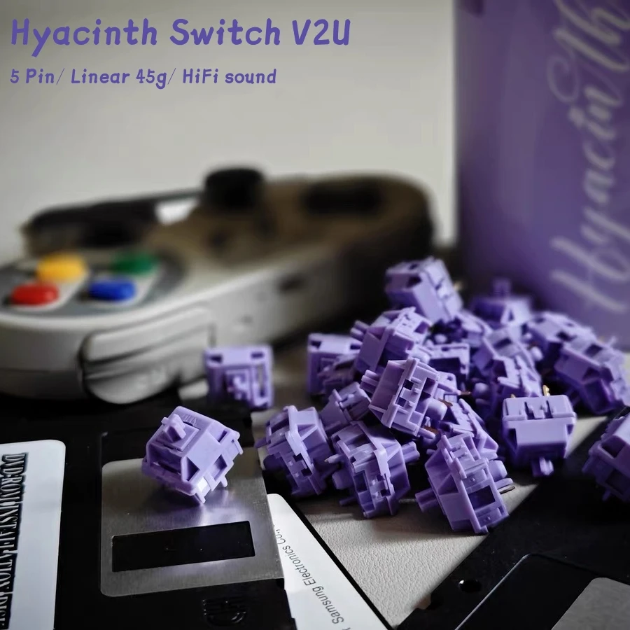 Switches-Mechanical-Keyboard-Linear-Switch-Hyacinth-Switch-V2U-5-Pin ...