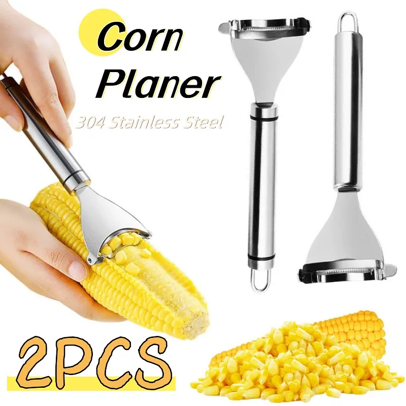 Stainless-Steel-Corn-Planer-Home-Corn-Peeler-with-Ergonomic-Handle-Convenient-Corn-Stripper ...