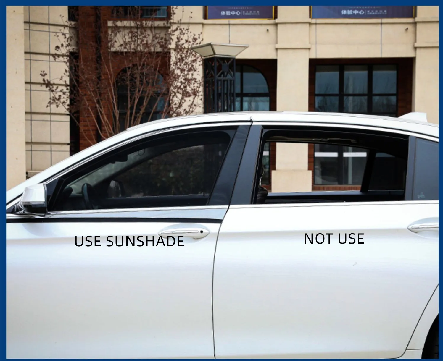 4PCS Car Side Rear Window Screen Sun Shade Mesh Cover Windshield ...