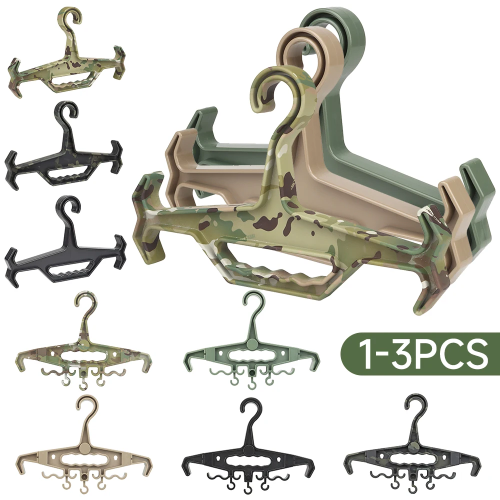 1 3PCS Multi Use Heavy Duty Hanger Durable Military Hanger ABS Tactical ...