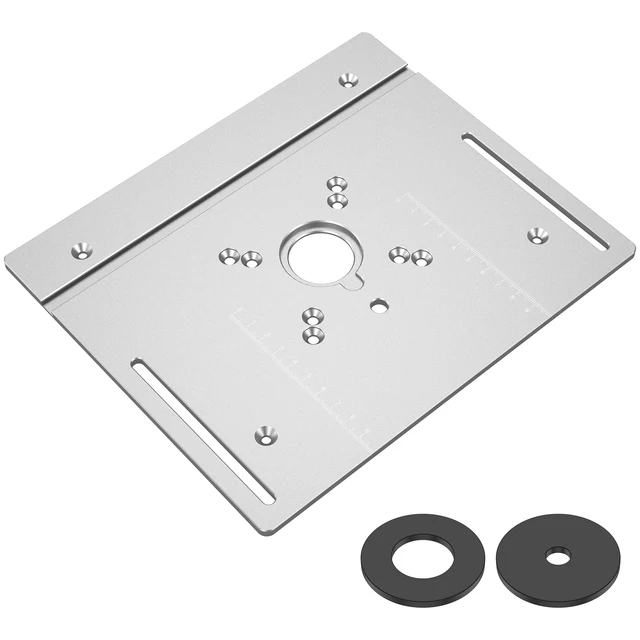 Mesa multifuncional de alumínio Router Inserir placa, Carpintaria ...