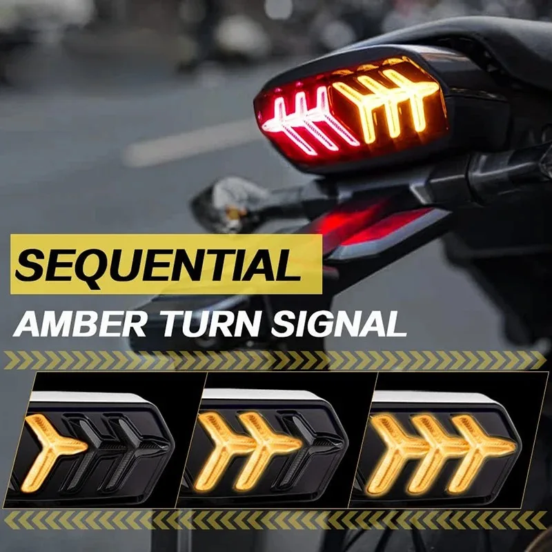 Motorcycle-Brake-Light-Flashing-stoplight-Turn-siganl-LED-Integrated ...