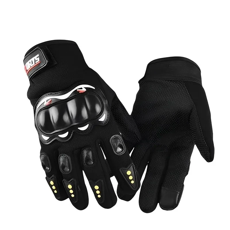 Motorcycle-Gloves-Summer-Riding-Breathable-Gloves-Hard-Knuckle ...
